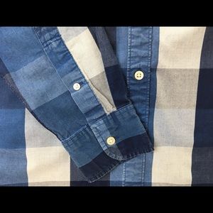 J. Crew | Shirts | J Crew Blue Plaid Buttondown Slim Shirts For Men | Poshmark